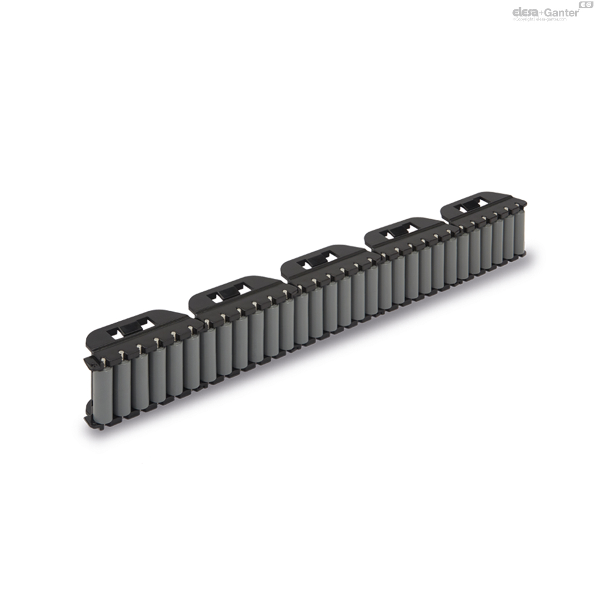 GLB-1-RC Articulated side guides Cylindrical rollers