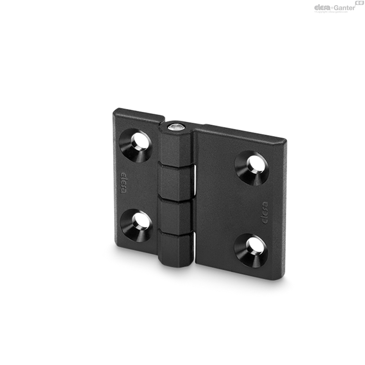 CFM-L-B Horizontally elongated hinges Pass-through holes for ...