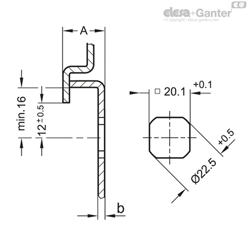 GN 315 Snap locks | Elesa+Ganter