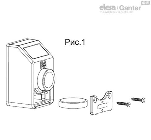 DD52R-E Электронные индикаторы положения | Elesa+Ganter