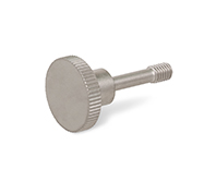 GN 464.2-NI Knurled Screws Stainless steel | Elesa+Ganter